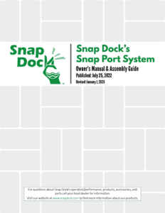 Owners Manuals – Snap Dock